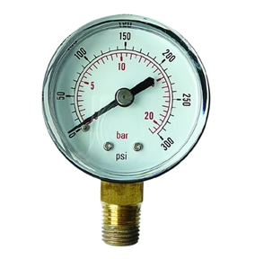 Gauge 50MM ¼ Bottom Entry | Thread and Pipe Services Bournemouth, Dorset