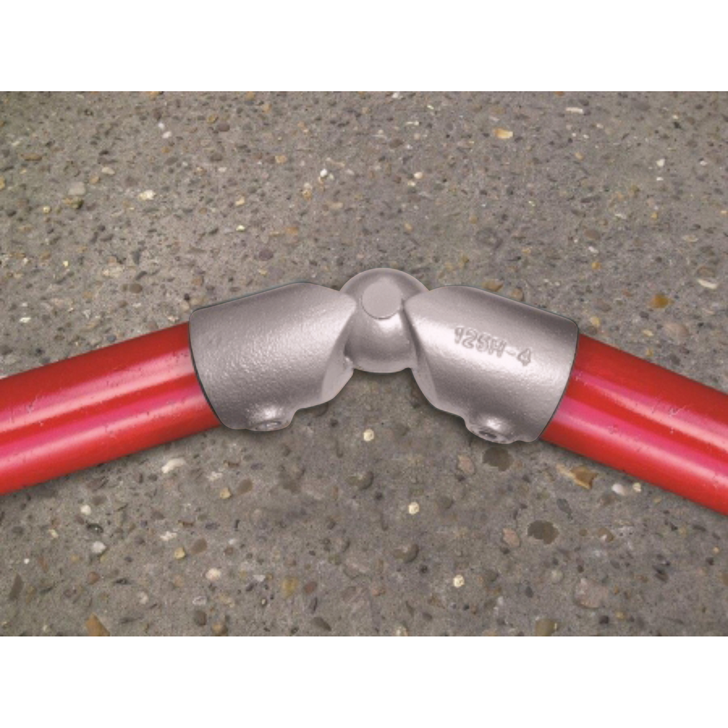 PCLAMPS-125H-3 - 90 DEG 2 WAY SWIVEL ELBOW (125 H) SIZE 3 | Thread and ...