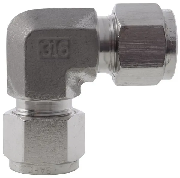 EQUAL ELBOW TWIN FERRULE STAINLESS STEEL 316 | Thread and Pipe Services ...