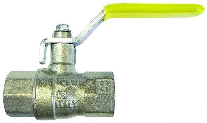 Lever Handle Ball Valve Gas Approved BSPP Female | Thread and Pipe ...
